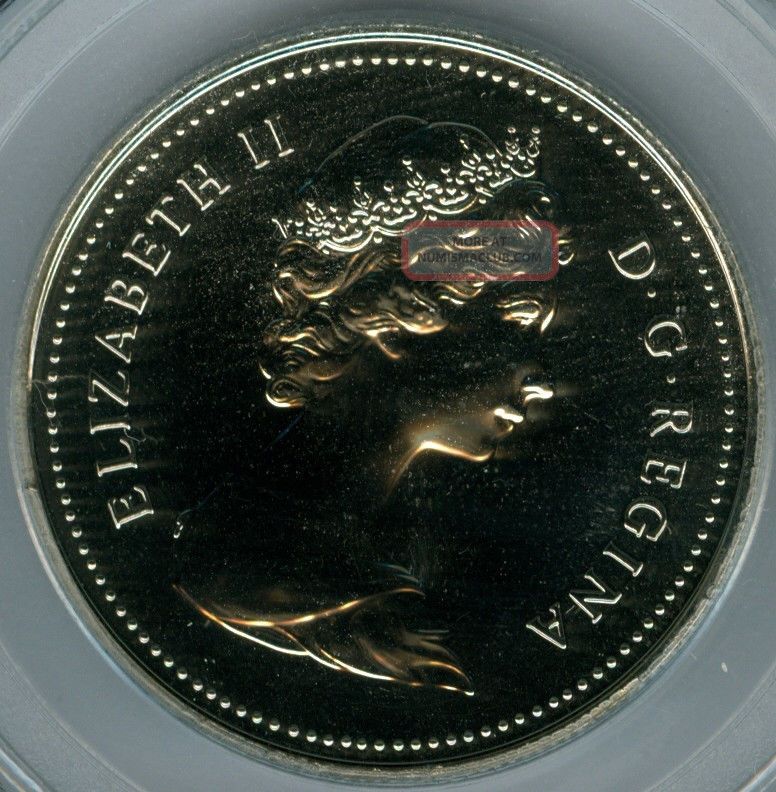 1984 Canada 1 Dollar Pcgs Pl 68 Finest Graded Rare