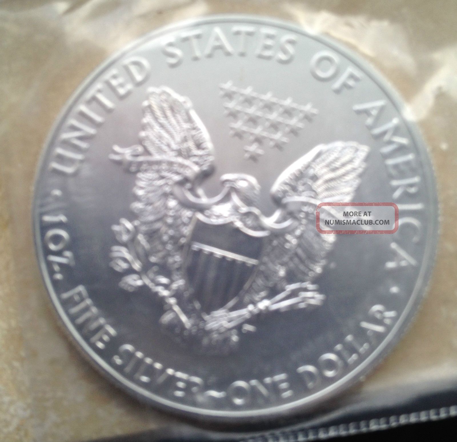 2011 1 Oz Silver Eagle 999 Fine