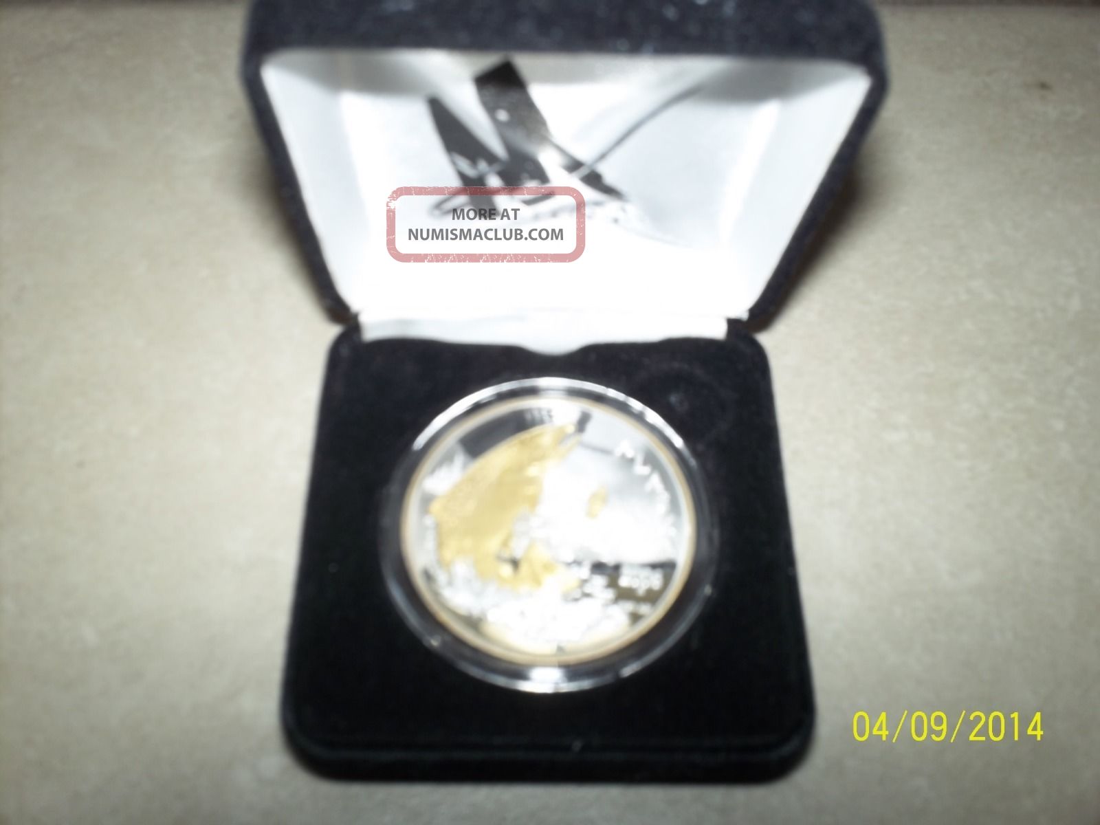 Alaska 2006 King Salmon 1 Ounce. 999 Fine Silver Medallion Alaska 2006 King Salmon 1 Ounce. 999 Fine Silver Medallion