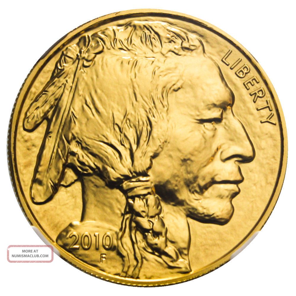 2010 American Buffalo $50 Ngc Ms70 (early Releases) Buffalo. 999 Gold