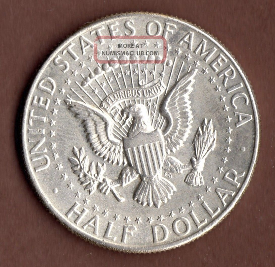 1964 Kennedy Half Dollar Reverse Die Break 1964-kennedy-half-dollar-reverse-die-break