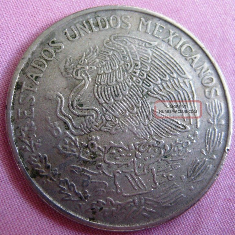 1970 Un Peso Estados Unidos Mexicanos
