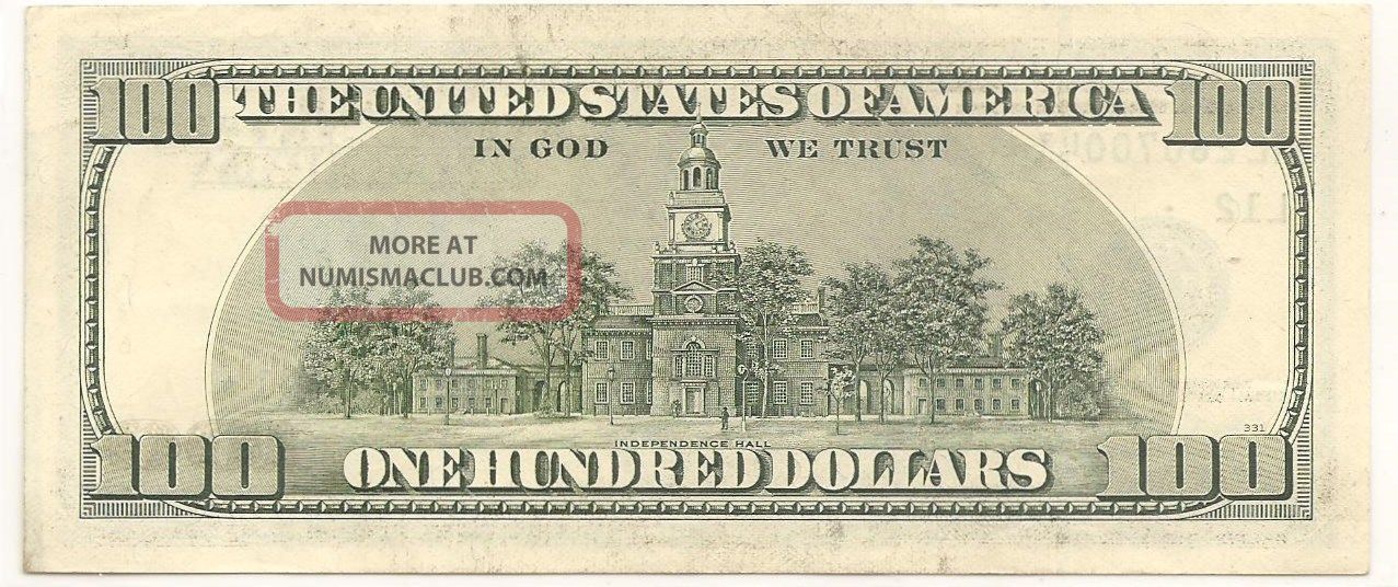 2006 $100 Green Seal Federal Reserve Star Note 2006 $100 Green Seal Federal Reserve Star Note