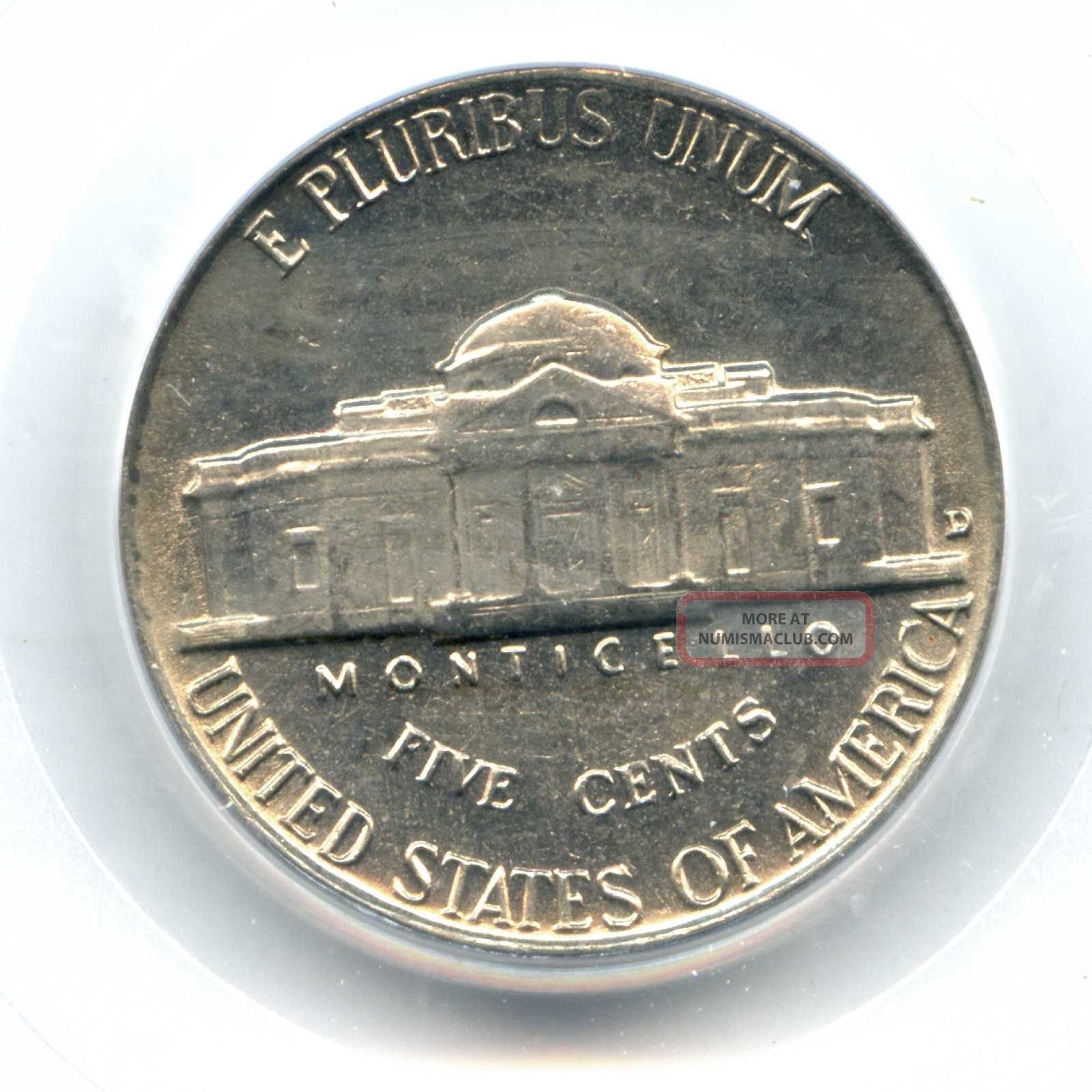 1954 D Pcgs Ms65 5c Jefferson Nickel