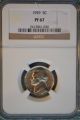 1959 Jefferson Nickel 5c Ngc Pf67