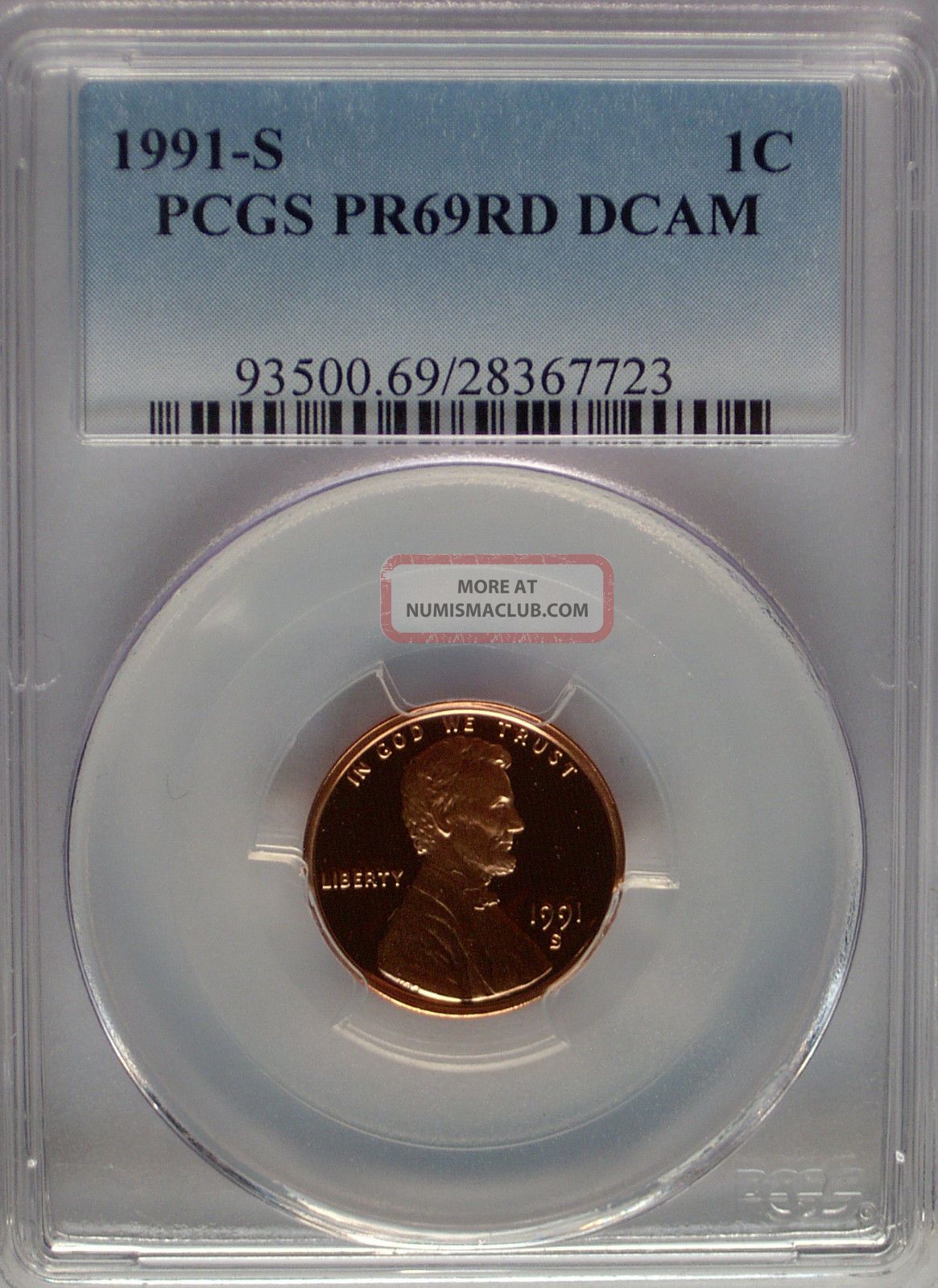 Pcgs 1991 S Proof Lincoln Cent Penny Pr69 Dcam Price Guide 15 Usa Pf Coin Pcgs 1991 S Proof Lincoln Cent Penny Pr69 Dcam Price Guide 15 Usa Pf Coin