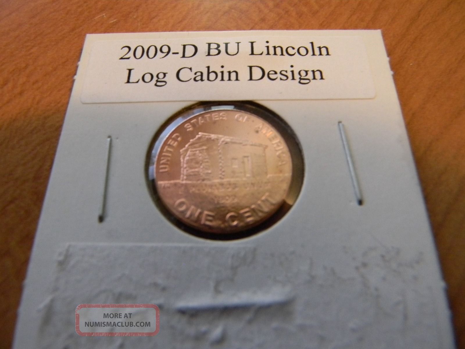2009 D Bu Lincoln Log Cabin Penny Red Cent Design U S Coin 2009 D Bu Lincoln Log Cabin Penny Red Cent Design U S Coin