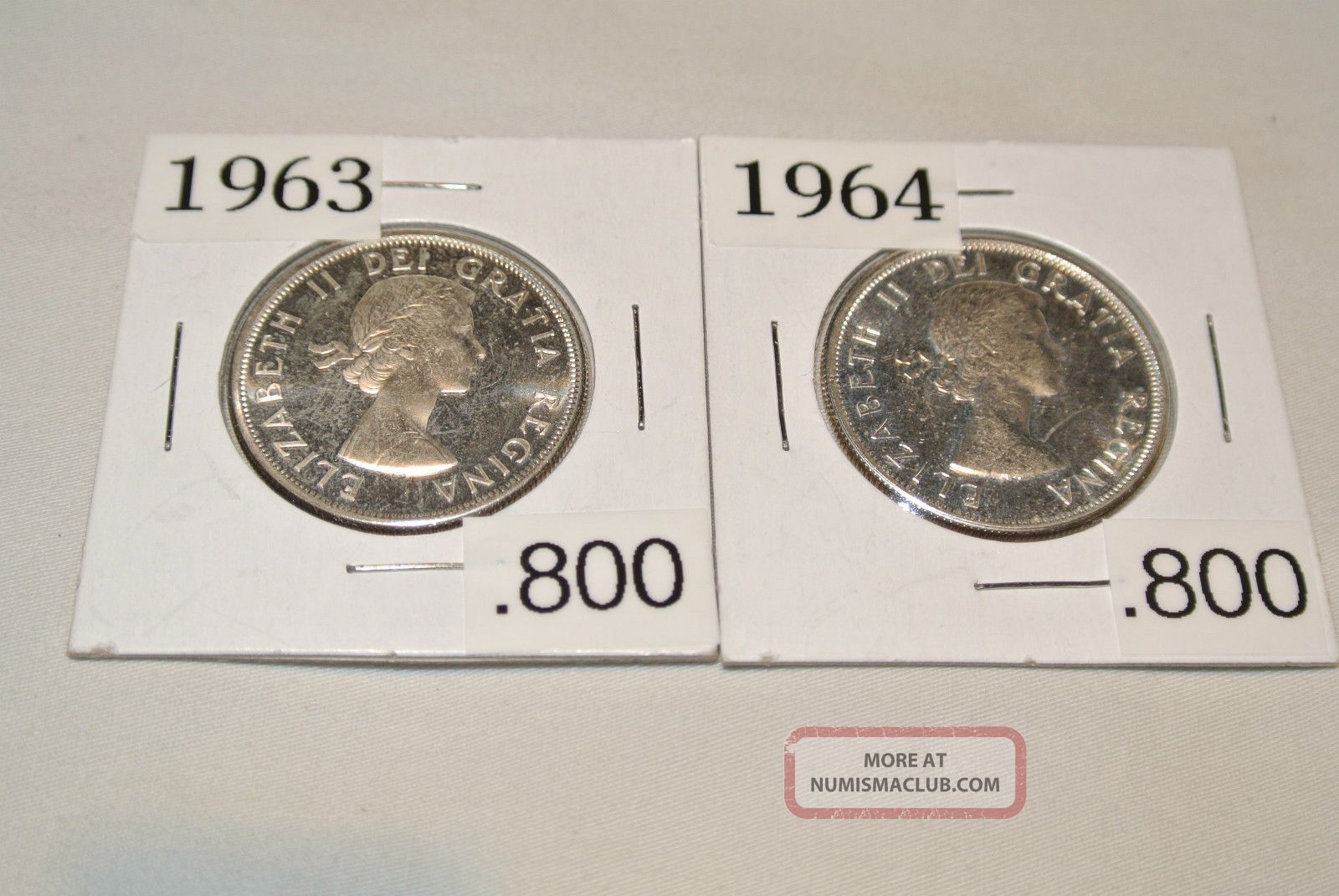 1963 1964 Canada Half Dollars 1963 1964 Canada Half Dollars