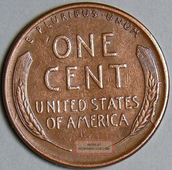 1950 D Lincoln Wheat Penny retained Cud Error Coin Er 242