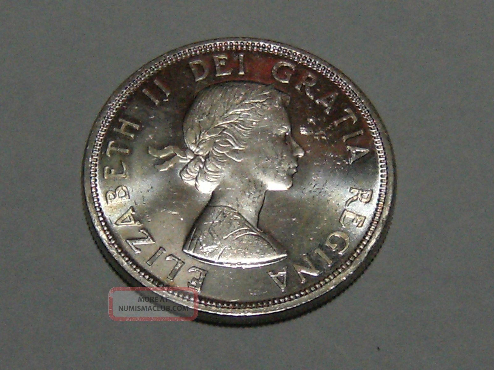 1964 Canadian Silver Dollar bu 3353 1964 Canadian Silver Dollar bu 3353