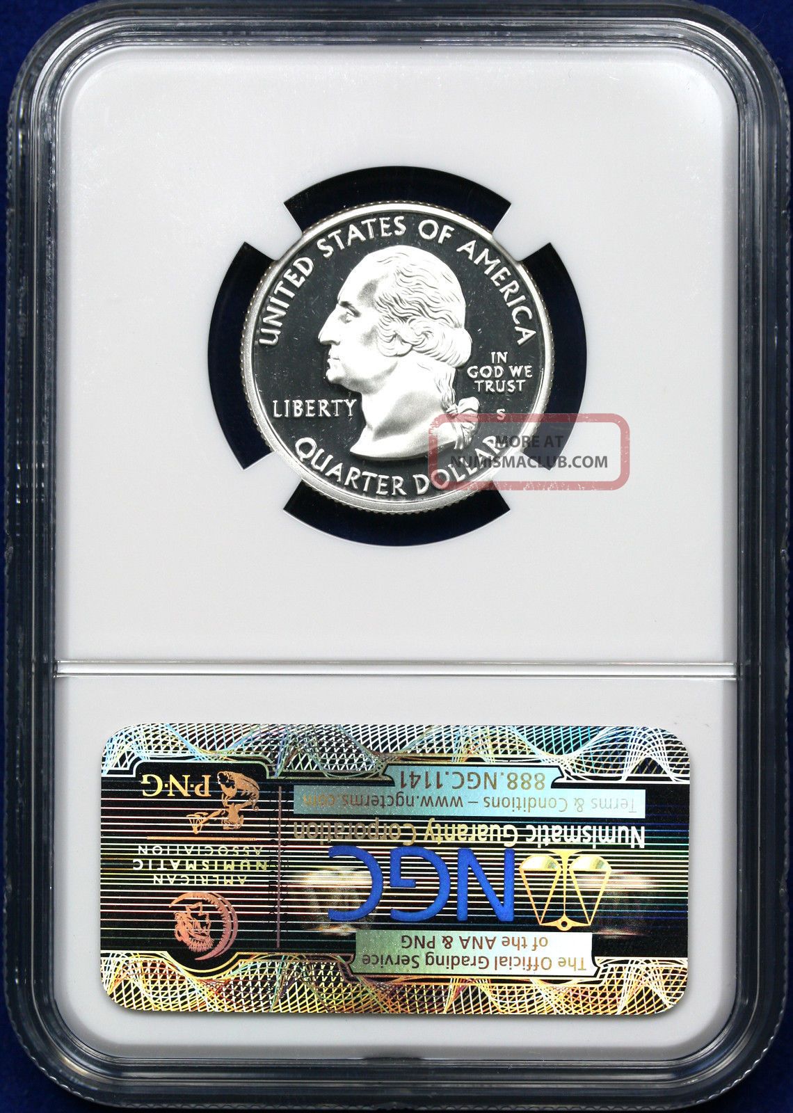 1999 - S Silver 25c Ngc Proof 69 Ultra Cameo Georgia State Quarter 1999 - S Silver 25c Ngc Proof 69 Ultra Cameo Georgia State Quarter