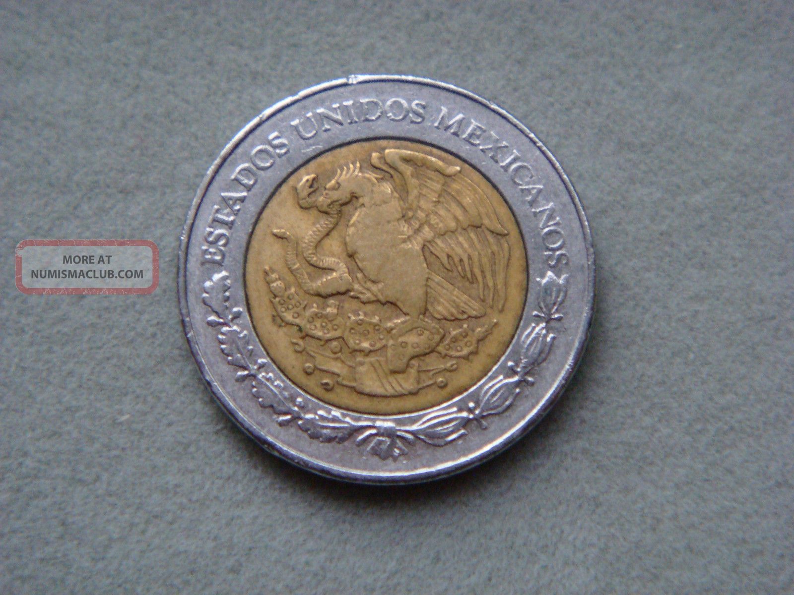 Mexico 1 Nuevo Peso 1993 Coin Mexico 1 Nuevo Peso 1993 Coin