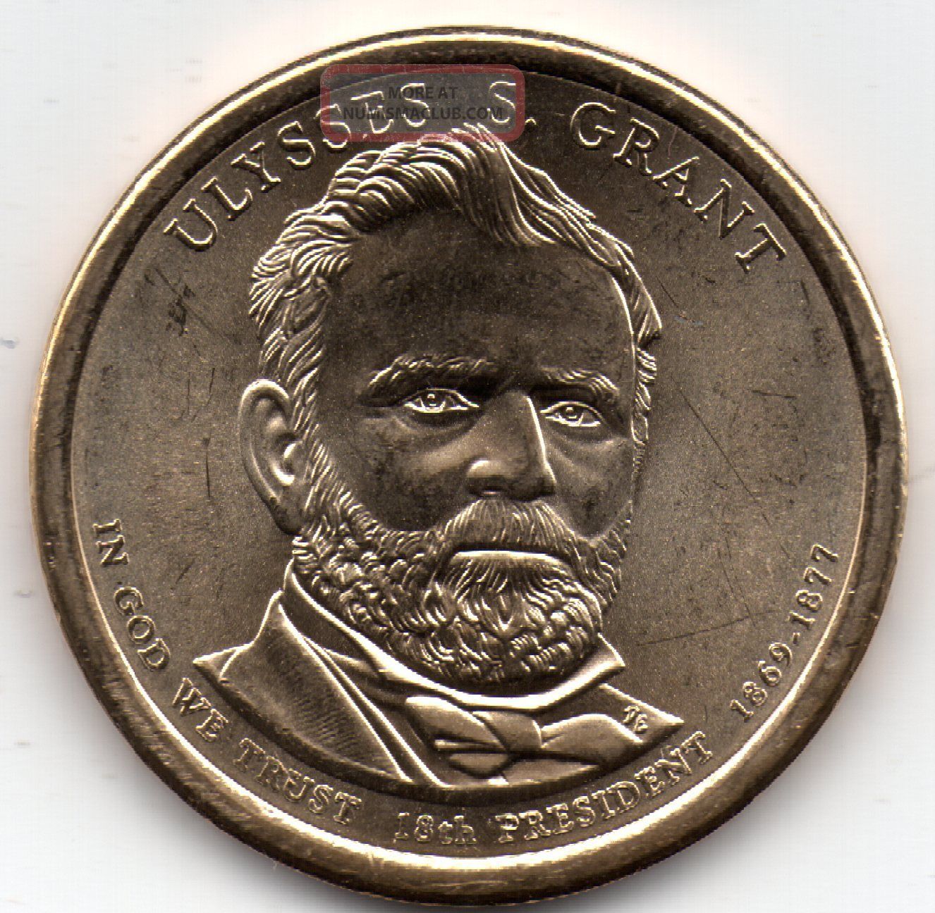 2011 D Ulysses S Grant Presidential Coin 34 2011 D Ulysses S Grant Presidential Coin 34