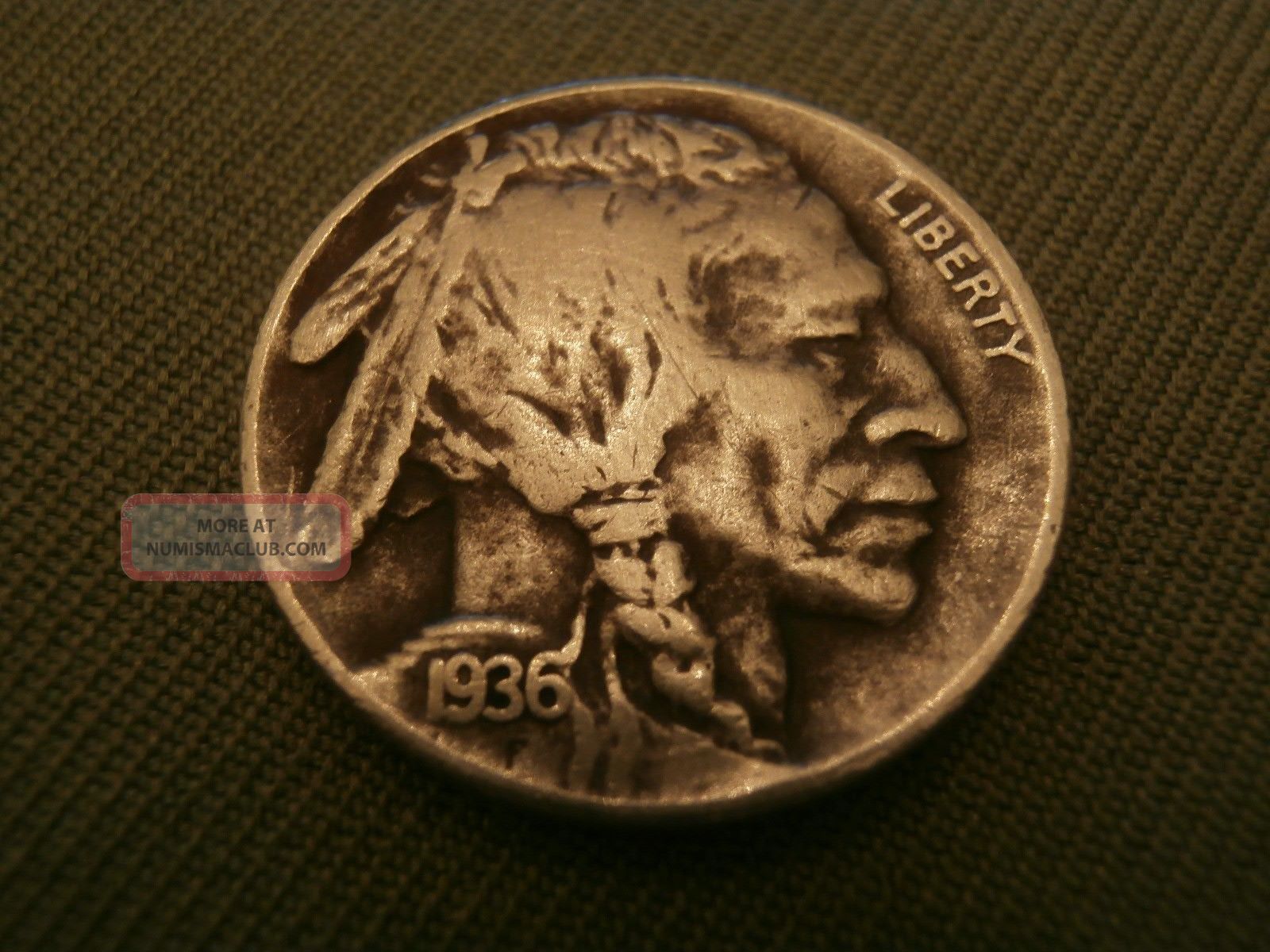 1936 Buffalo Or Indian Head Nickel 1936 Buffalo Or Indian Head Nickel
