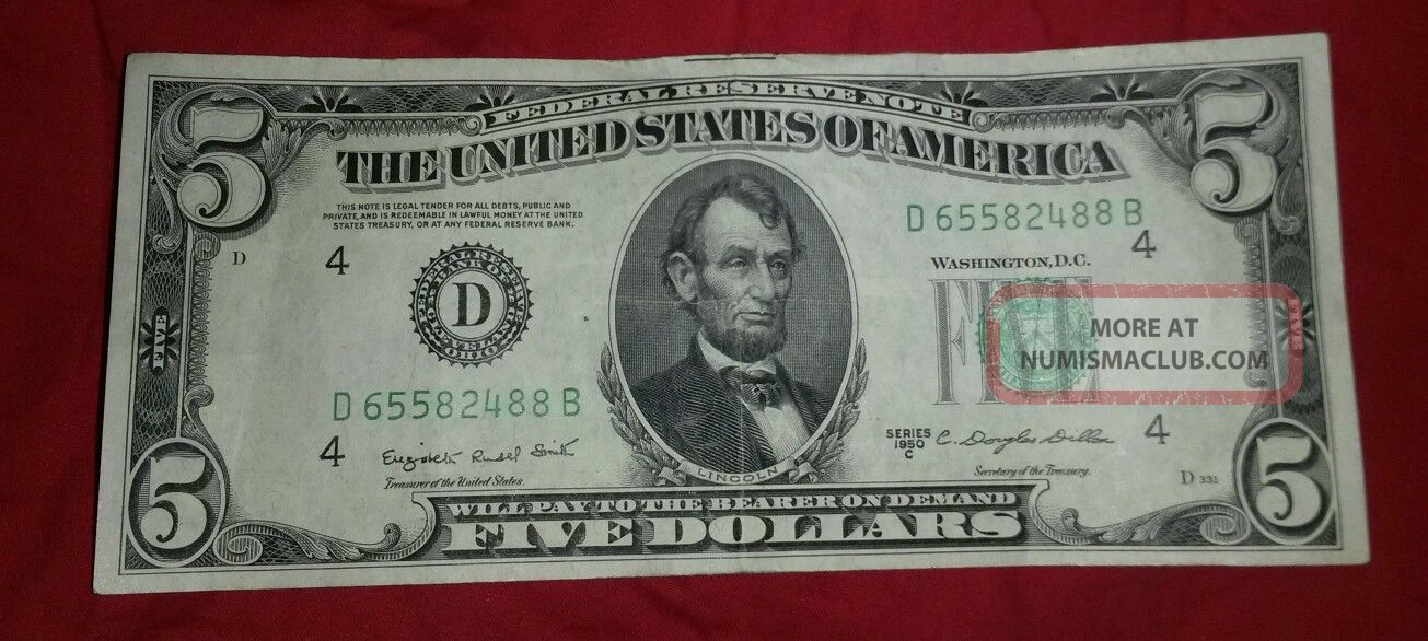 Value Of A 1950 D 100 Dollar Bill 1950 50 Dollar Bill Question