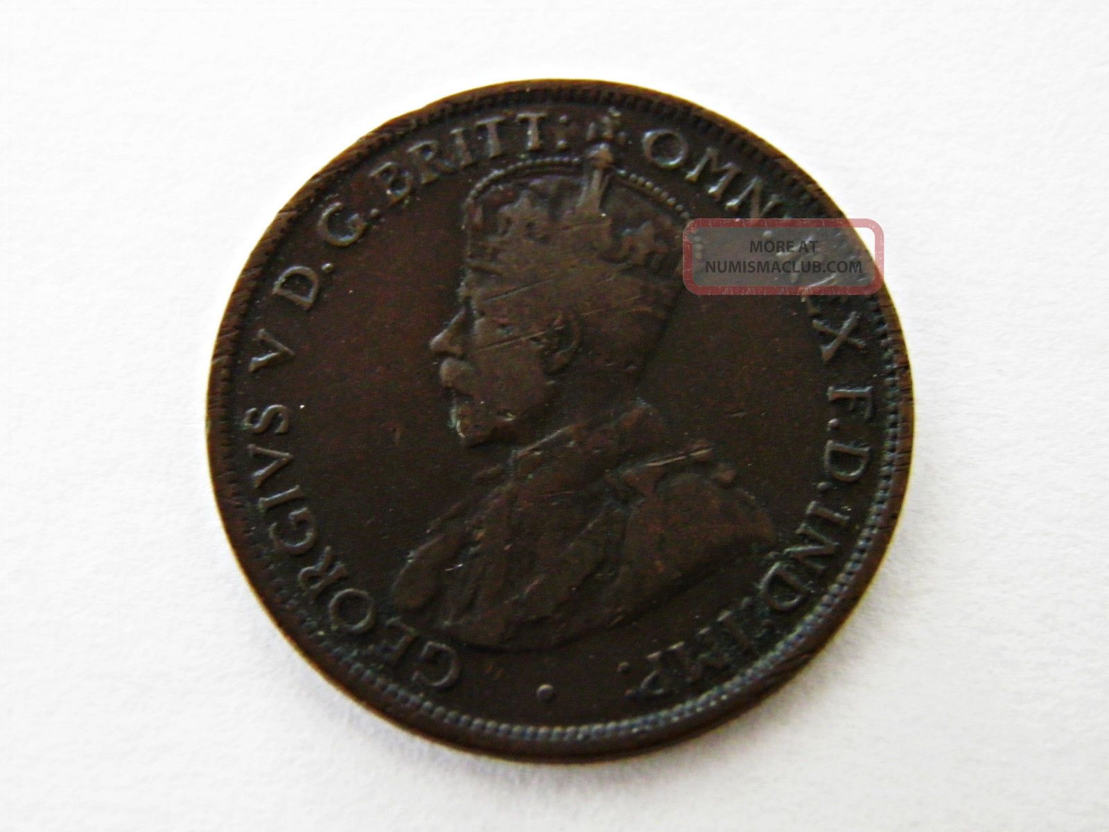 Australia 1912 Half Penny Bronze Coin George V Mintage 2 40m Australia 1912 Half Penny Bronze Coin George V Mintage 2 40m