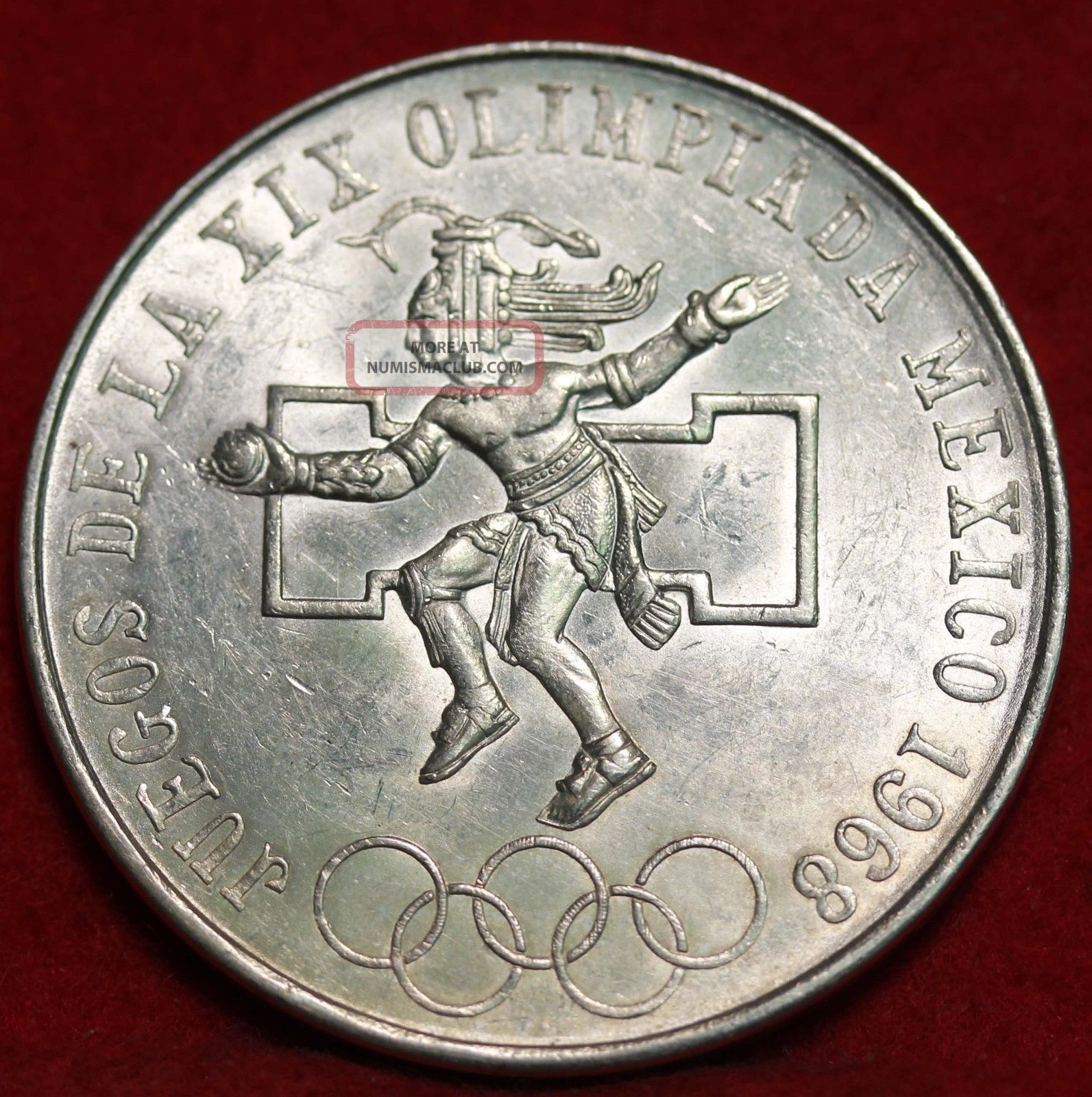1968 Mexico 25 Pesos Silver Foreign Coin S/h 1968 Mexico 25 Pesos Silver Foreign Coin S/h