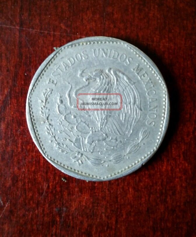 1981 5 Pesos Mexico Coin With Neat Design 1981 5 Pesos Mexico Coin With Neat Design