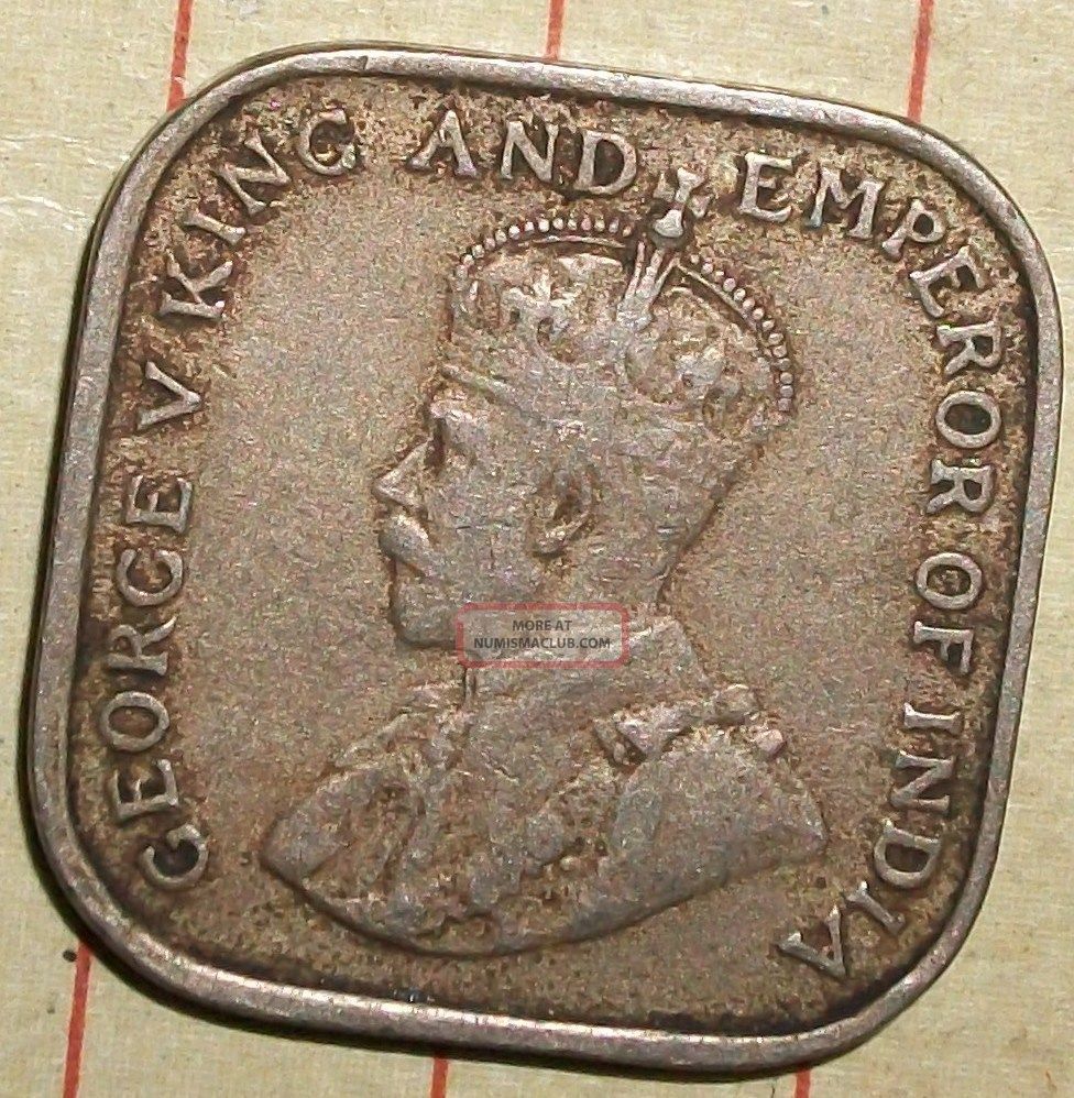 1920 Ceylon Kgv 5 Cent Grade 1920 Ceylon Kgv 5 Cent Grade