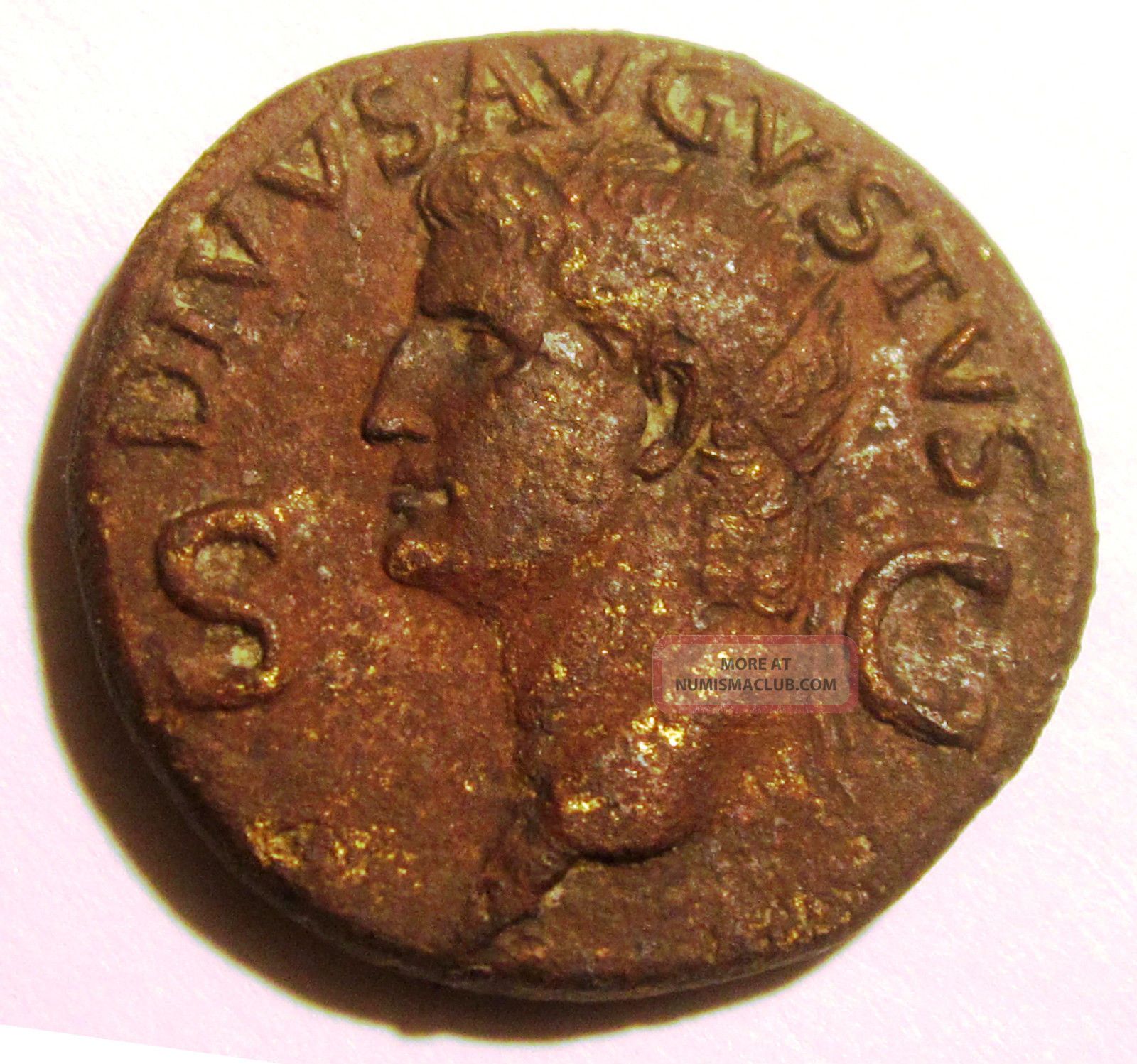X28 Ancient Roman Coin Bronze Augustus X28 Ancient Roman Coin Bronze Augustus