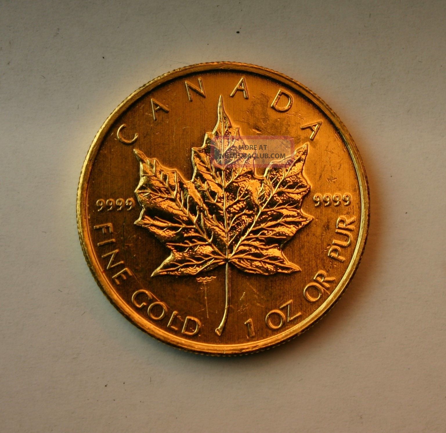 2009-1-oz-gold-canadian-maple-leaf-coin-9999-pure-50-cad-quality