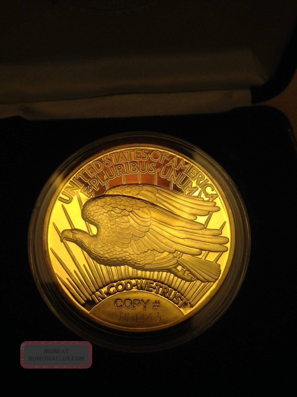 National Collector S 1933 Gold Double Eagle Proof 1 Oz 10 Mil 24kt Gold national-collector-s-1933-gold-double-eagle-proof-1-oz-10-mil-24kt-gold
