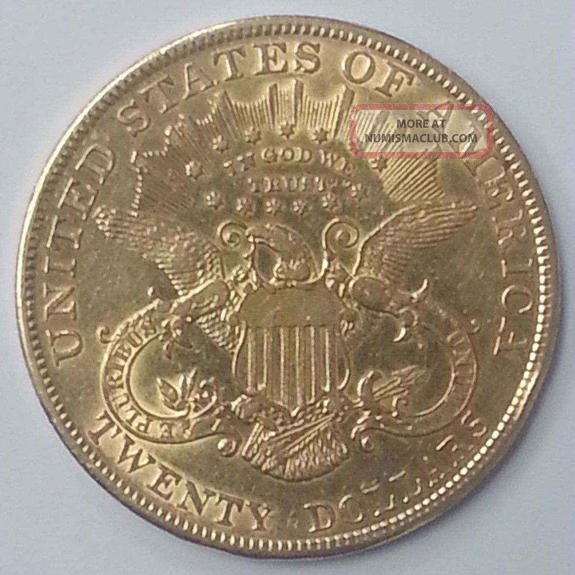 1904 $20 American Liberty Head Double Eagle Gold Coin 1904 $20 American Liberty Head Double Eagle Gold Coin