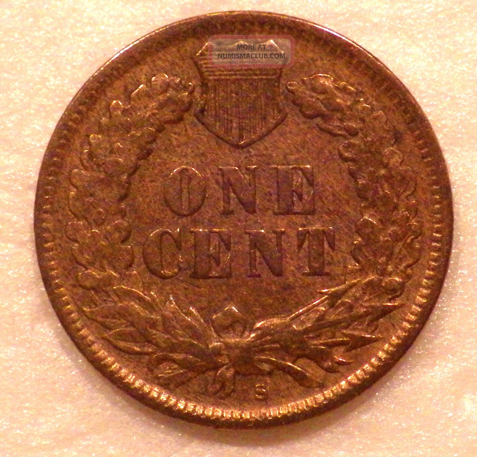 1908 S Indian Head Cent A Almost Uncirculated Red Coin 1908 S Indian Head Cent A Almost Uncirculated Red Coin