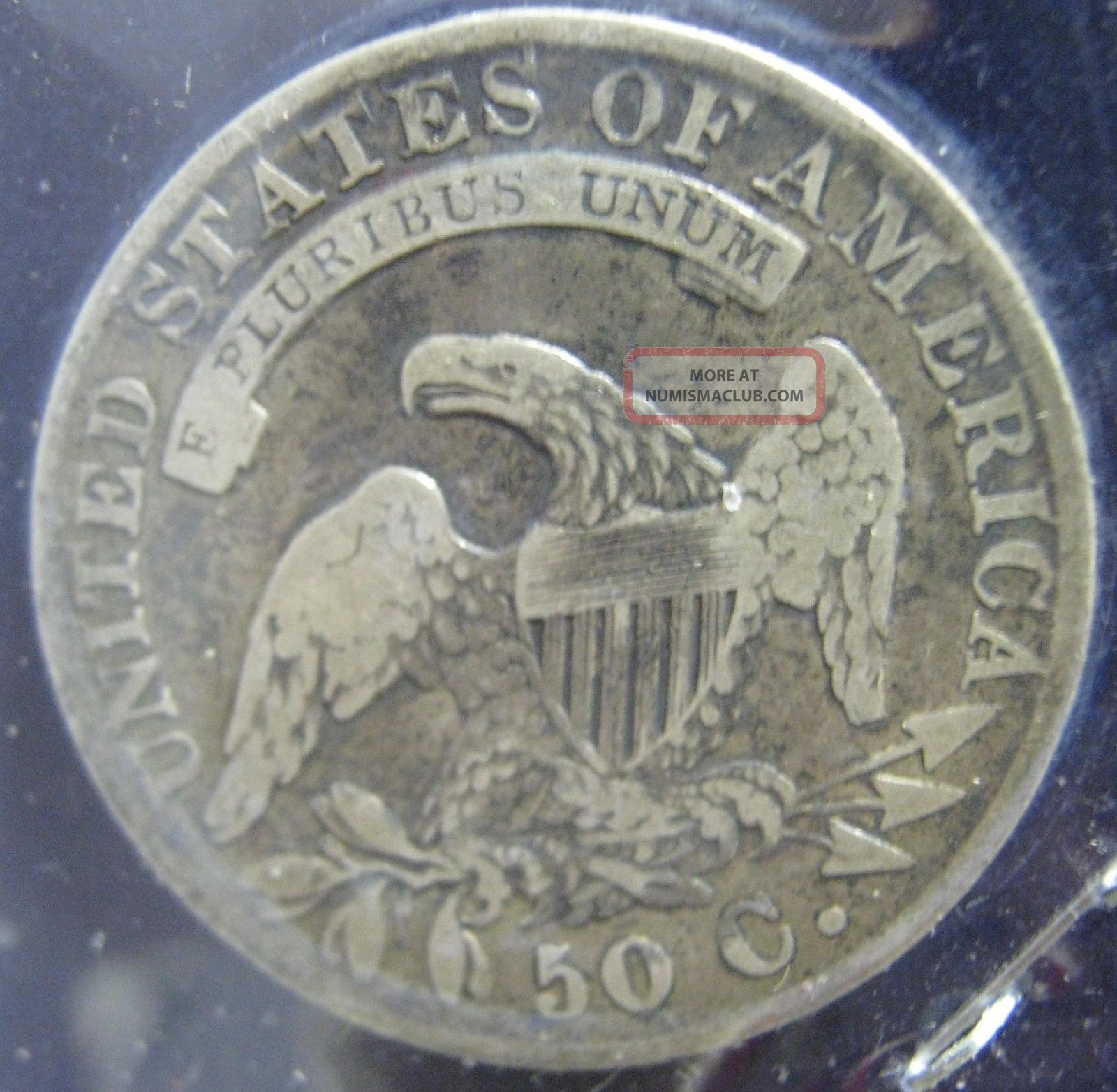 1832 Capped Bust Half Dollar Fine S 82