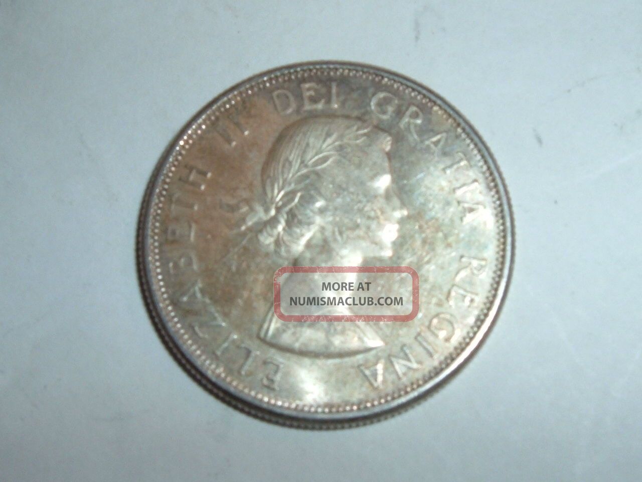 Canada Silver Half Dollar 1964 50 Cents Coin Canada Silver Half Dollar 1964 50 Cents Coin