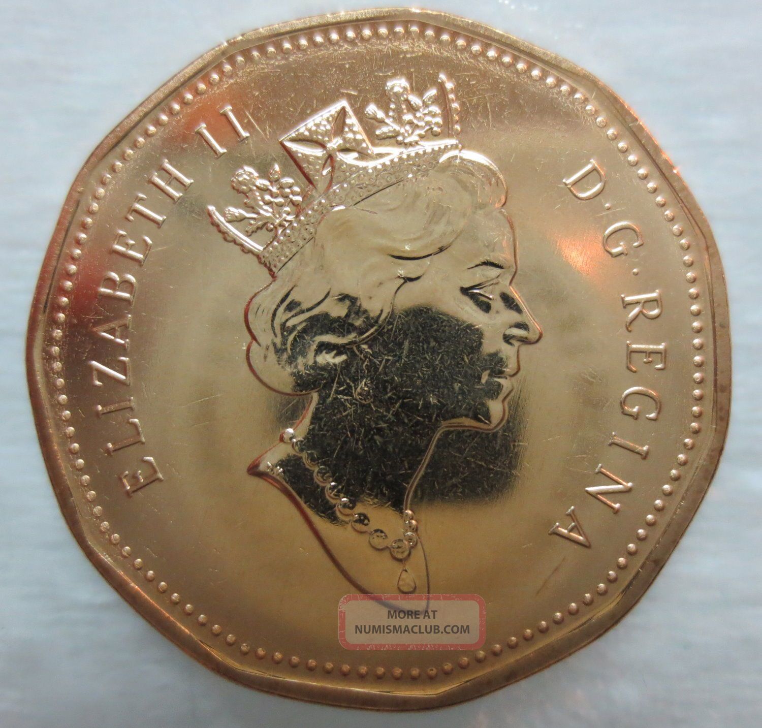 1997 Canada Loonie Proof Like One Dollar Coin 1997 Canada Loonie Proof Like One Dollar Coin