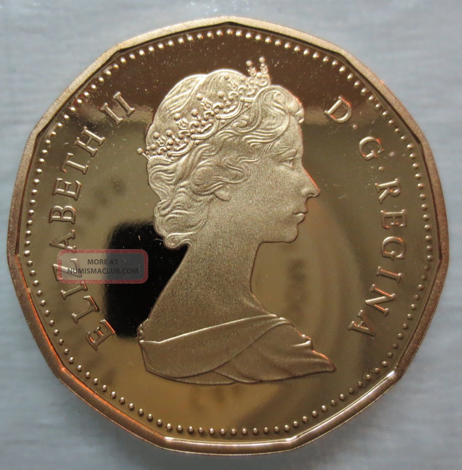 1989 Canada Loonie Proof One Dollar Coin 1989 Canada Loonie Proof One Dollar Coin