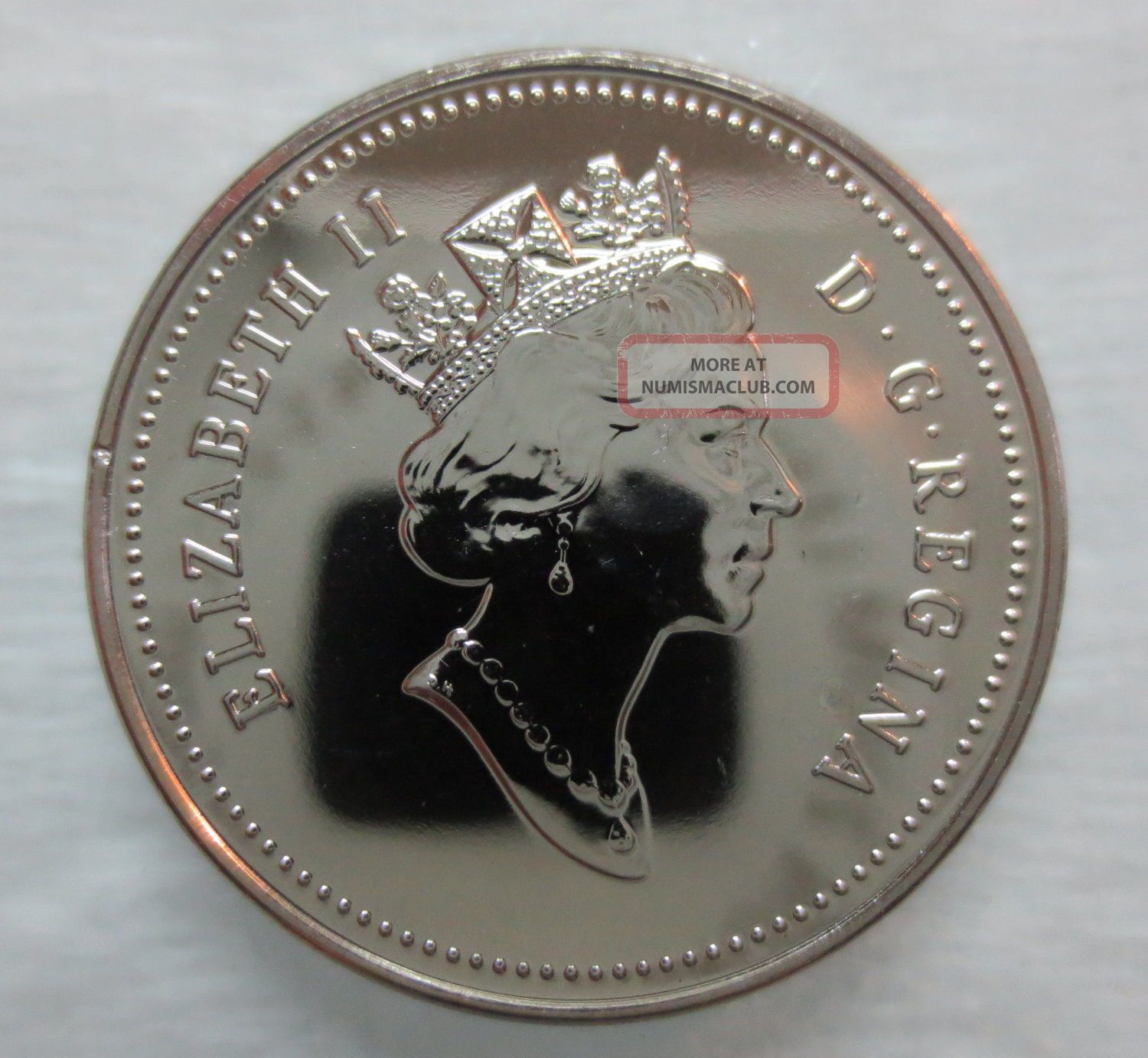 1990 Canada 5 Cents Proof Like Coin 1990-canada-5-cents-proof-like-coin