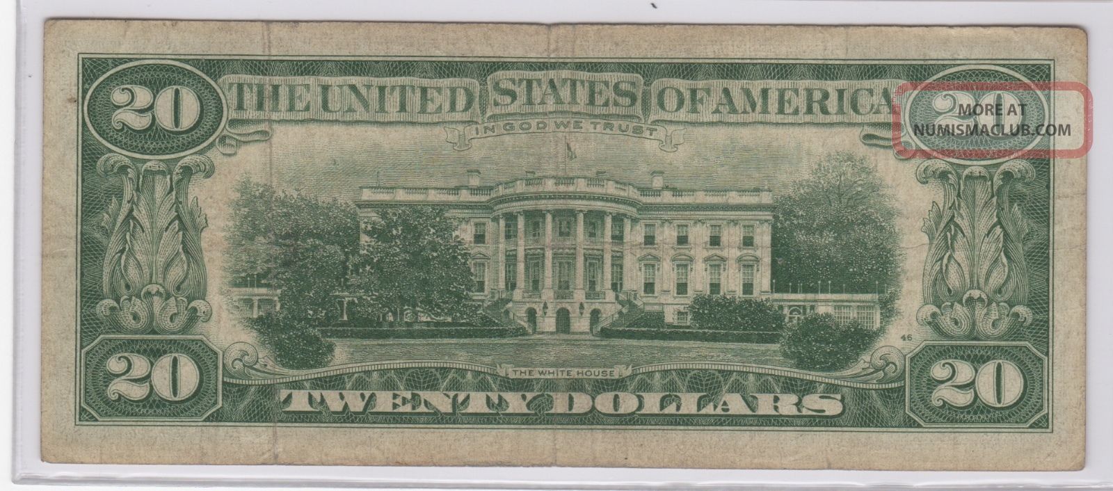 1963 A Federal Reserve Note Twenty Dollar Bill 20 00 85a 1963-a-federal-reserve-note-twenty-dollar-bill-20-00-85a