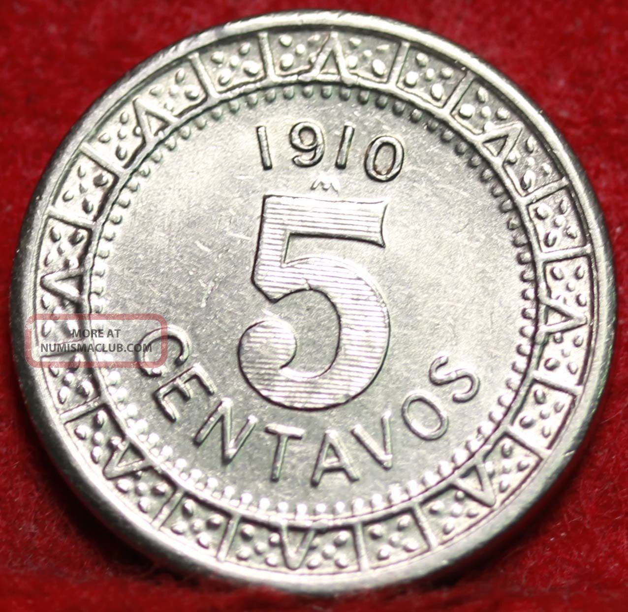 Uncirculated 1910 Mexico 5 Centavo Foreign Coin S h uncirculated-1910-mexico-5-centavo-foreign-coin-s-h