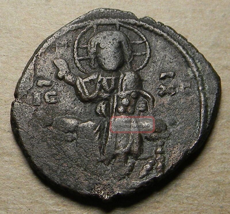 Byzantine Empire Anonymous Issue Ae Follis Michael Vi Ngc Vf