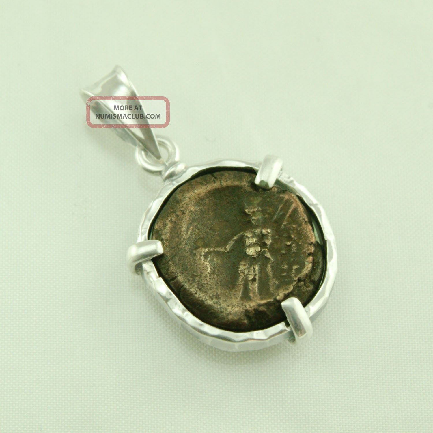 Sterling Silver Coin Pendant With Authentic Greek Coin, Ancient Coin ... Sterling Silver Coin Pendant With Authentic Greek Coin, Ancient Coin ...