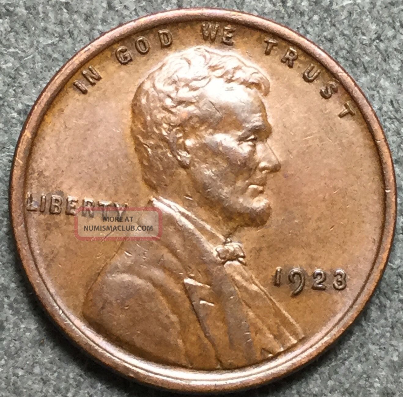 1923 P Lincoln Wheat Cent Penny G467 S h