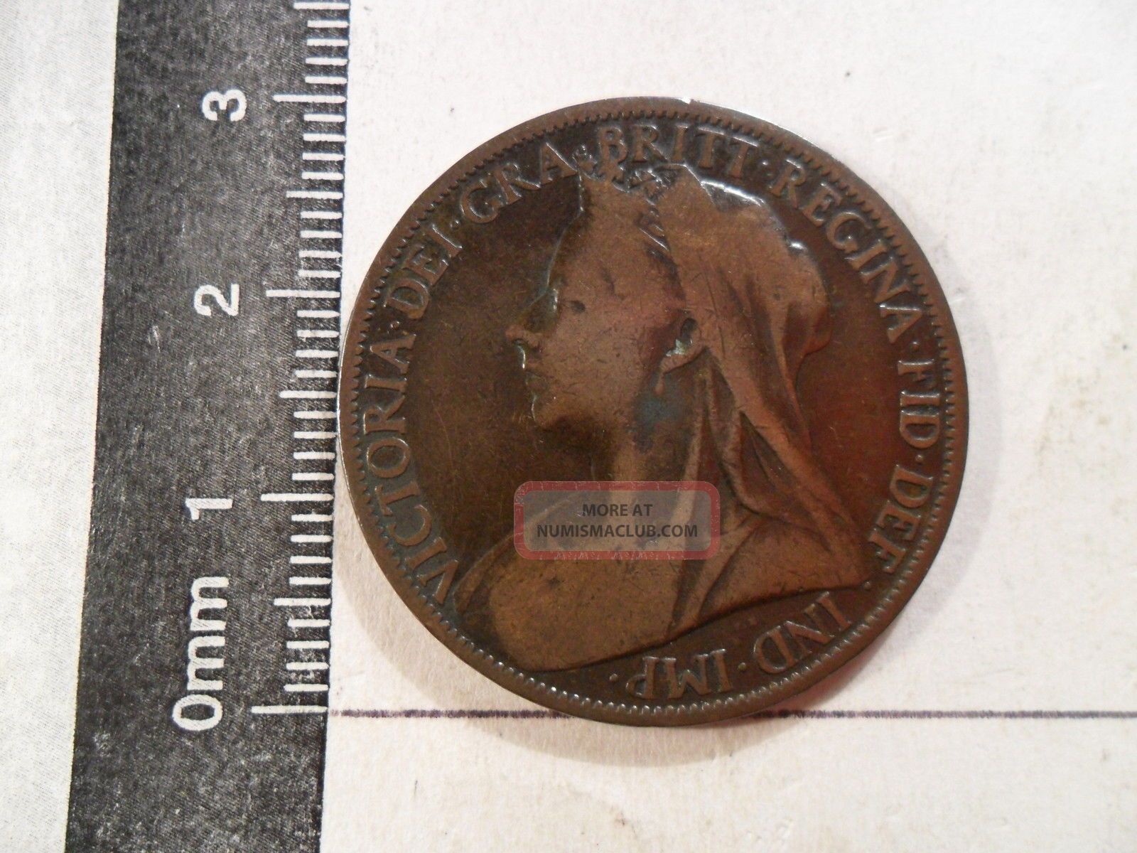 1900 1 Penny Coin Uk Domestic