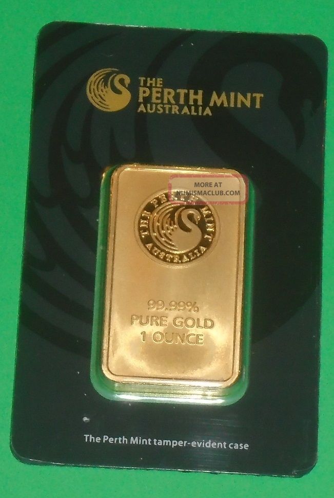 Perth 1 Oz 24 Karat Gold Bar