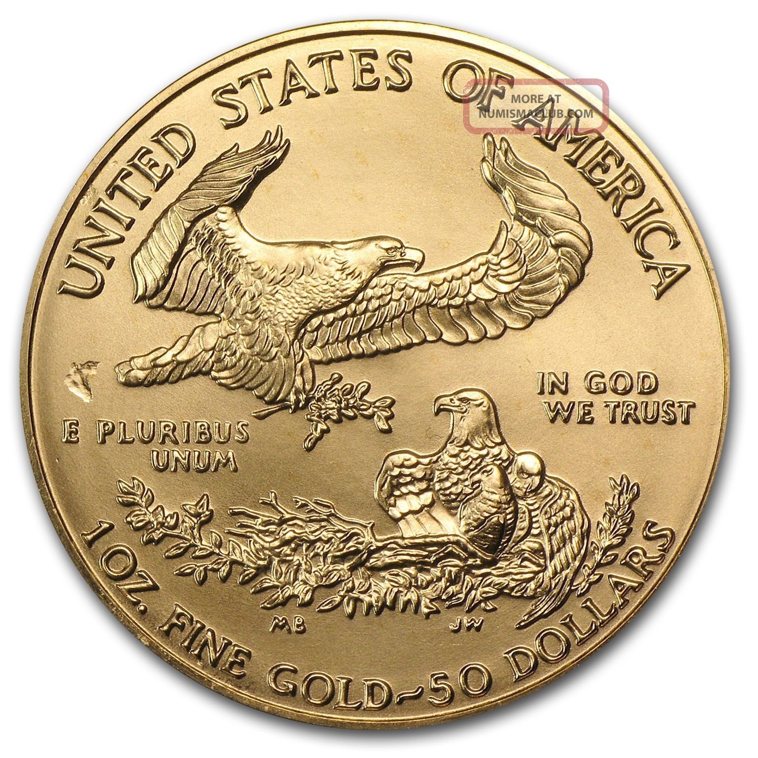 1999 1 Oz Gold American Eagle Coin