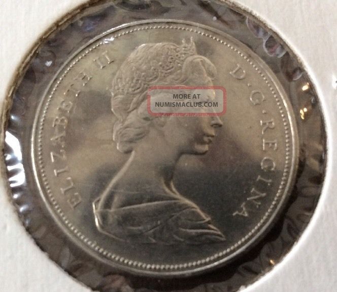 1972 Canada Specimen 375 Ounce Silver Dollar Coin 1972 Canada Specimen 375 Ounce Silver Dollar Coin