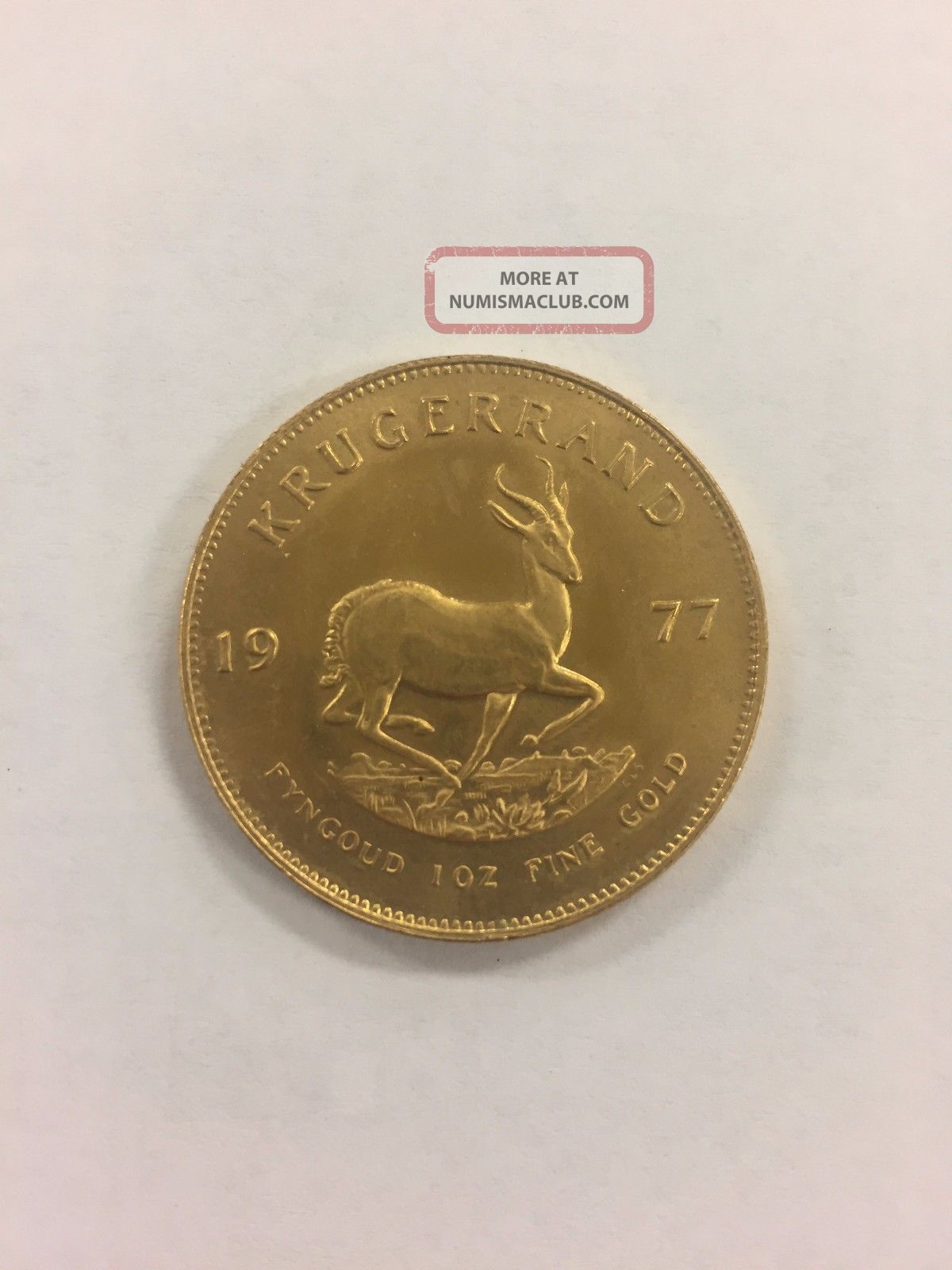 1977 South Africa 1 Oz Gold Krugerrand