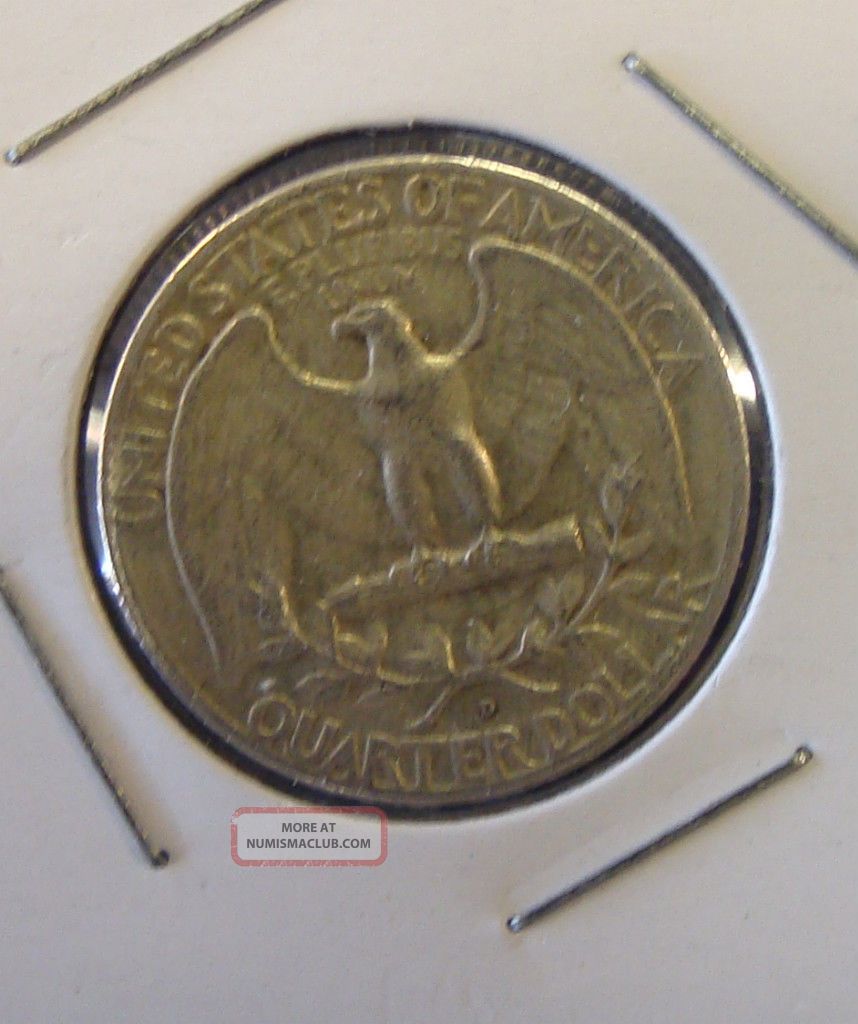 1956 D Washington Silver Quarter