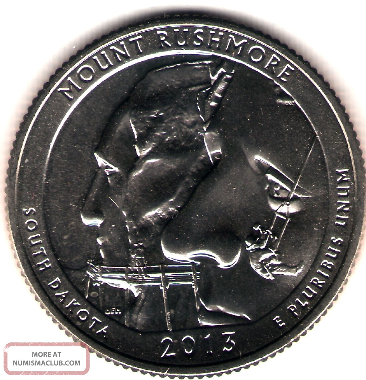 2013 - S Mount Rushmore National Monument (sd) Brilliant Uncirculated ...