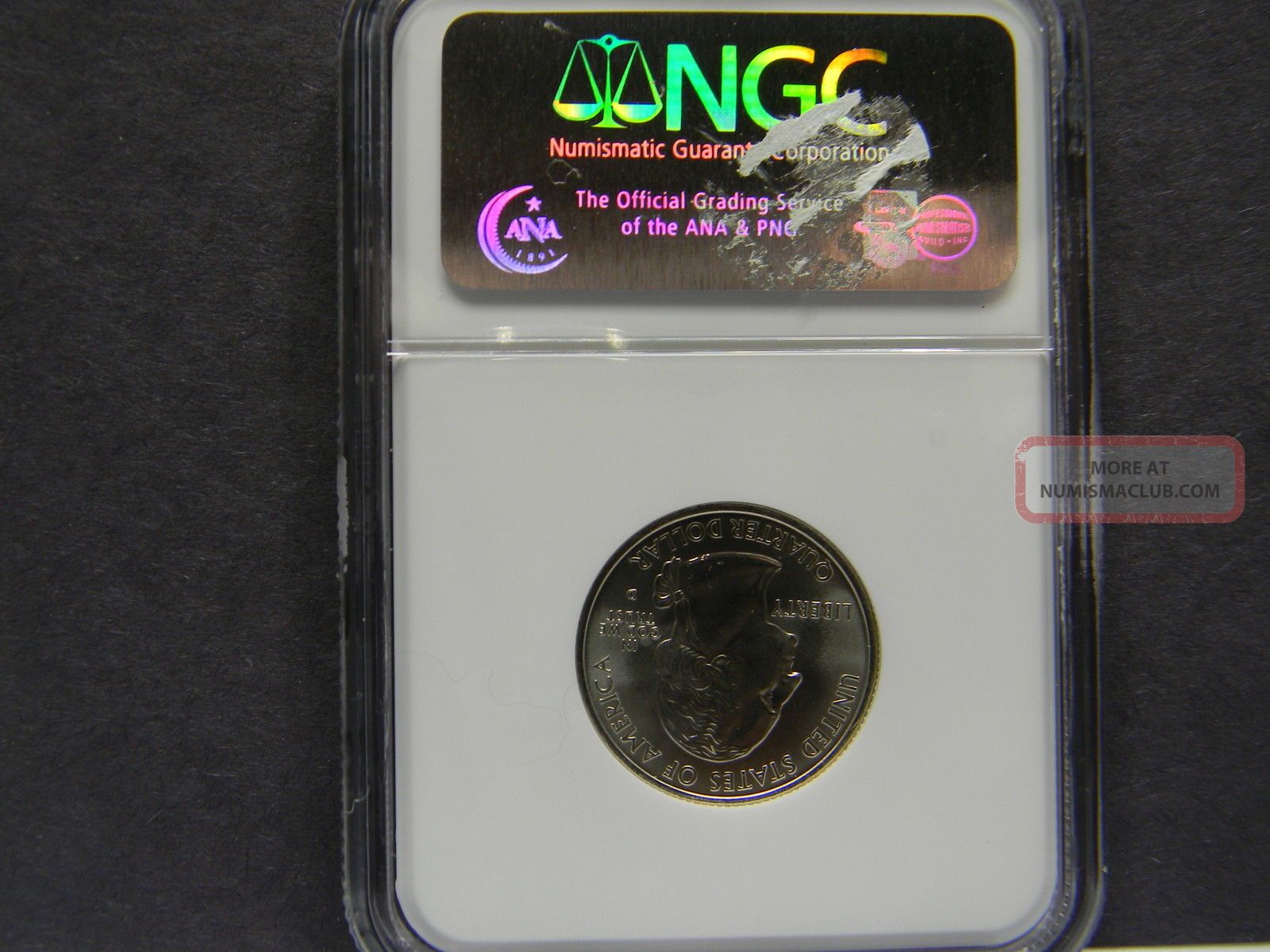 2006 - D Sms Ms68 North Dakota Quarter Ngc Graded
