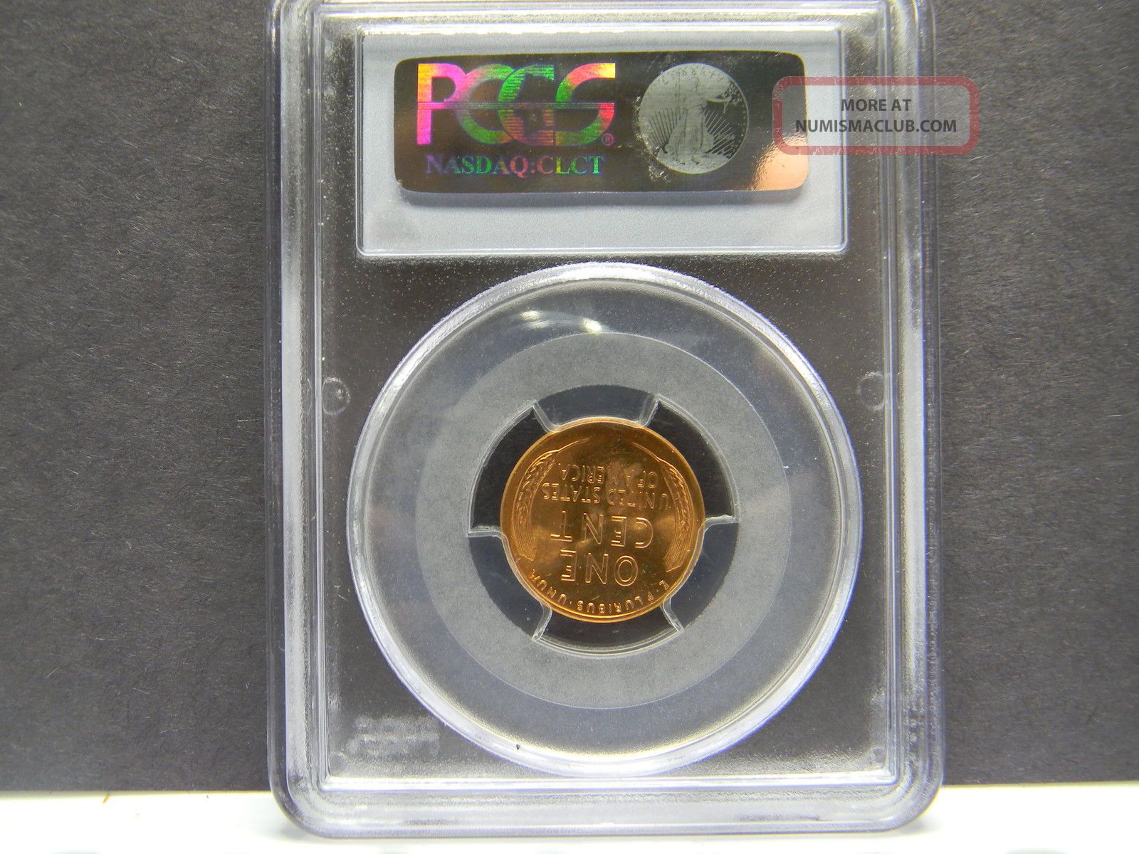 1956 - D Pcgs Ms65rd Lincoln Penny