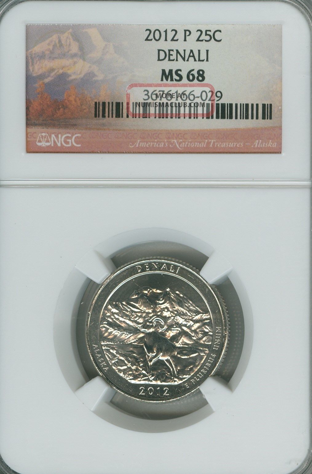 2012 P Denali Quarter Ngc Ms 68. . . . . Not Early Release