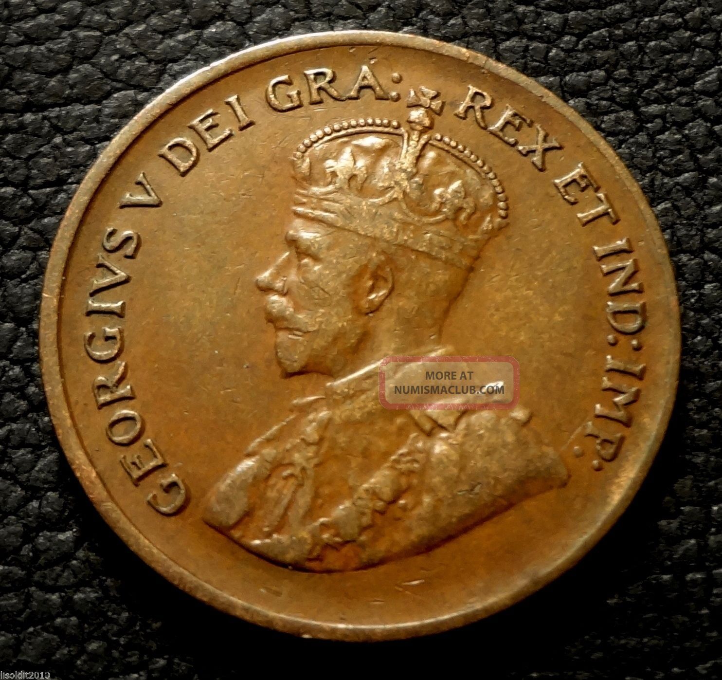 Canada 1932 1 Cent George V Small Cent Coin Canada 1932 1 Cent George V Small Cent Coin