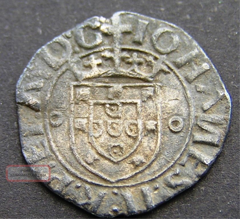 Rare Grade - Vintem - 20 Reis - D Joao - Ii, Billon - Portugal1481 ...